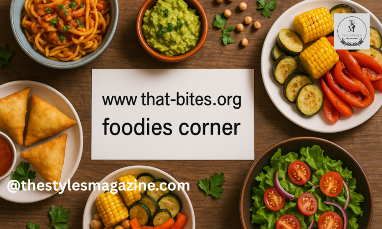 Discover Flavor And Community At Www That-Bites .org Foodies Corner